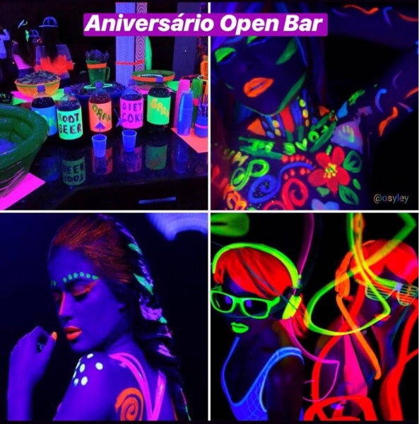 Balada Neon - sábado - 27/07 - Espaço Bella Vista - Noite - Rio de ...